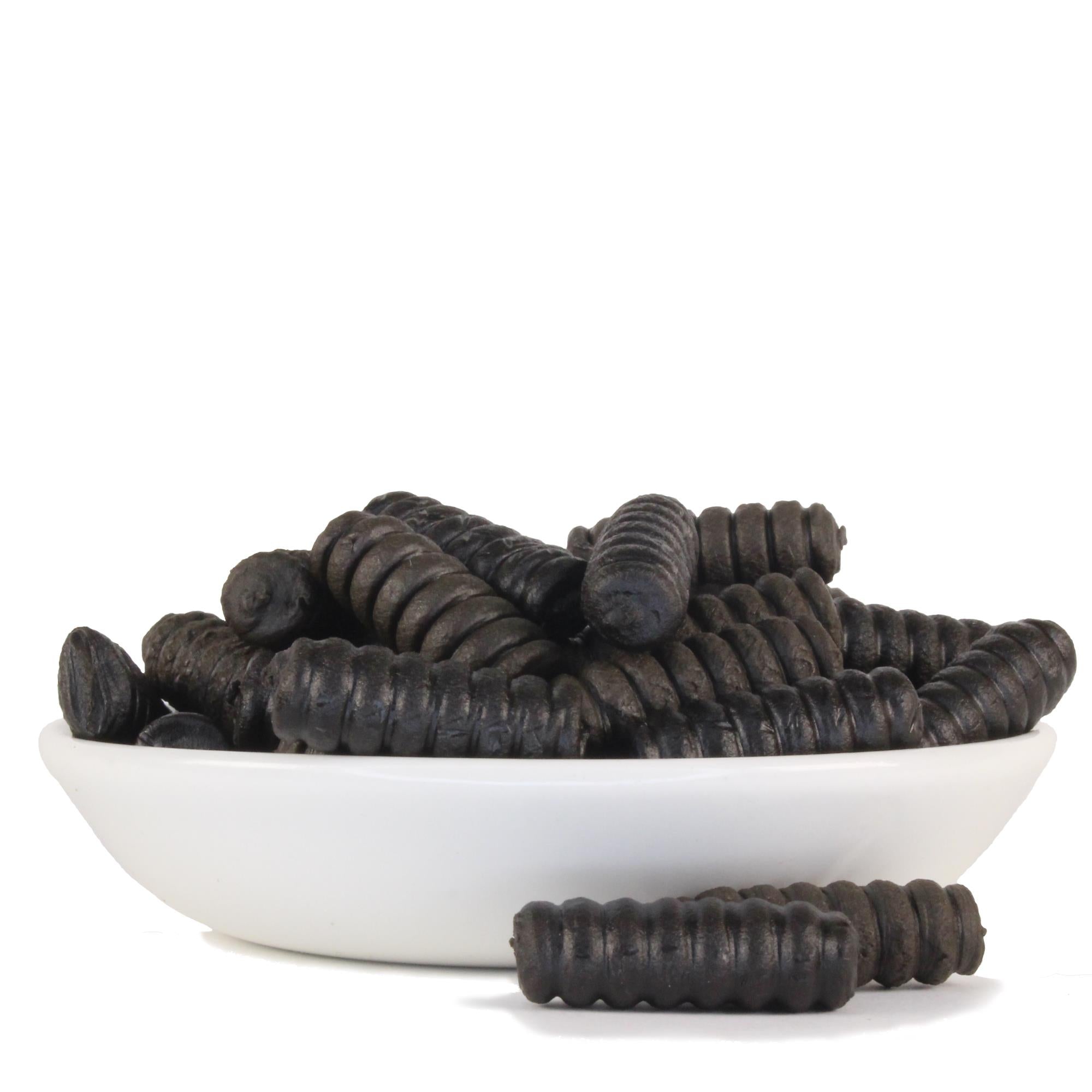 Haribo Salta Rullar (Salty Screws) – Firm Salt Liquorice Gums