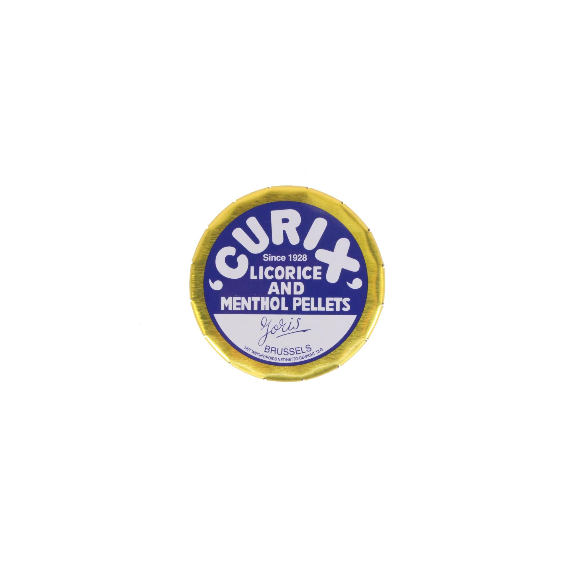 Joris CURIX - Pure Liquorice & Menthol Pellets in a Tin (13g)