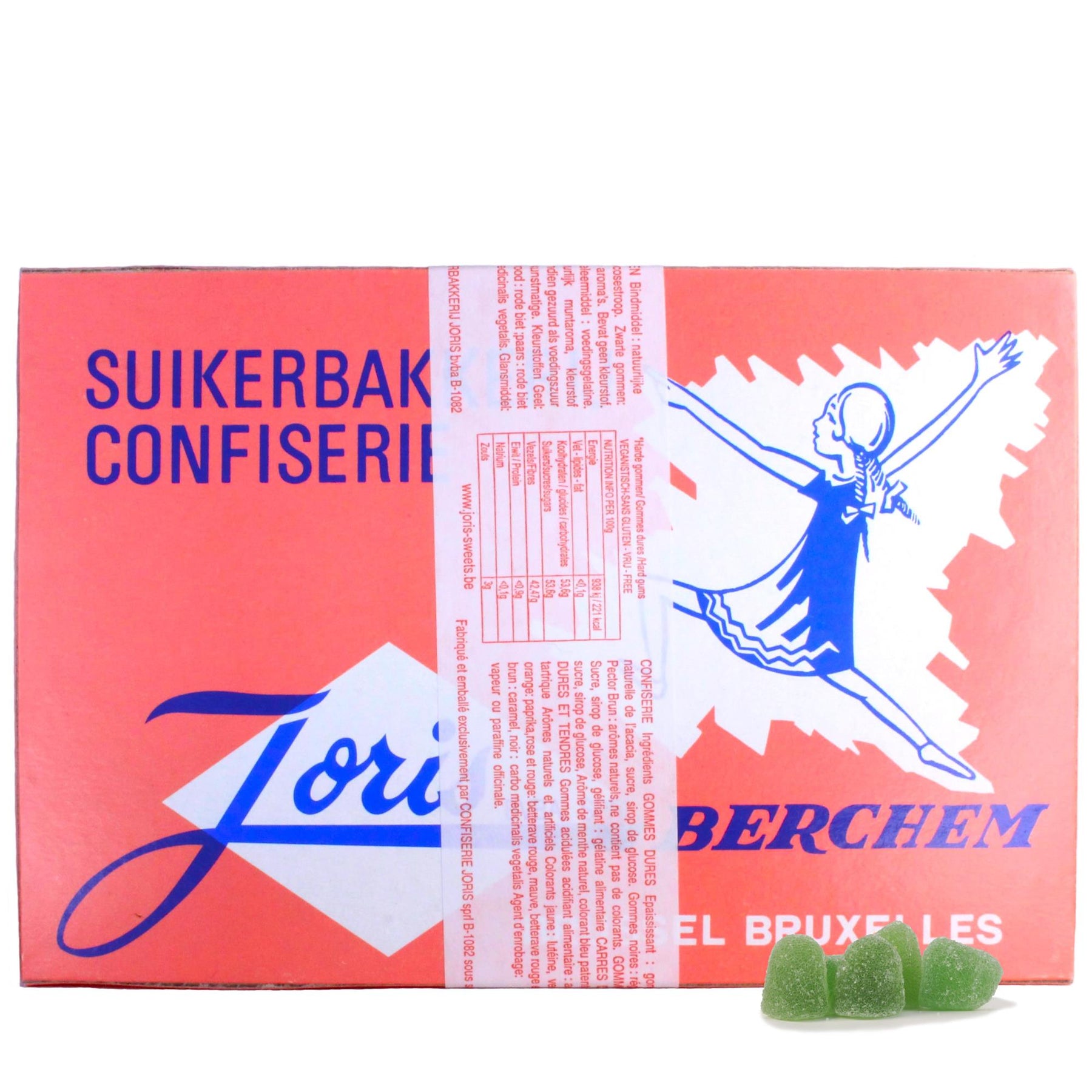 Joris Soft Euca – Soft Sugar-Coated Eucalyptus & Menthol Jelly Domes