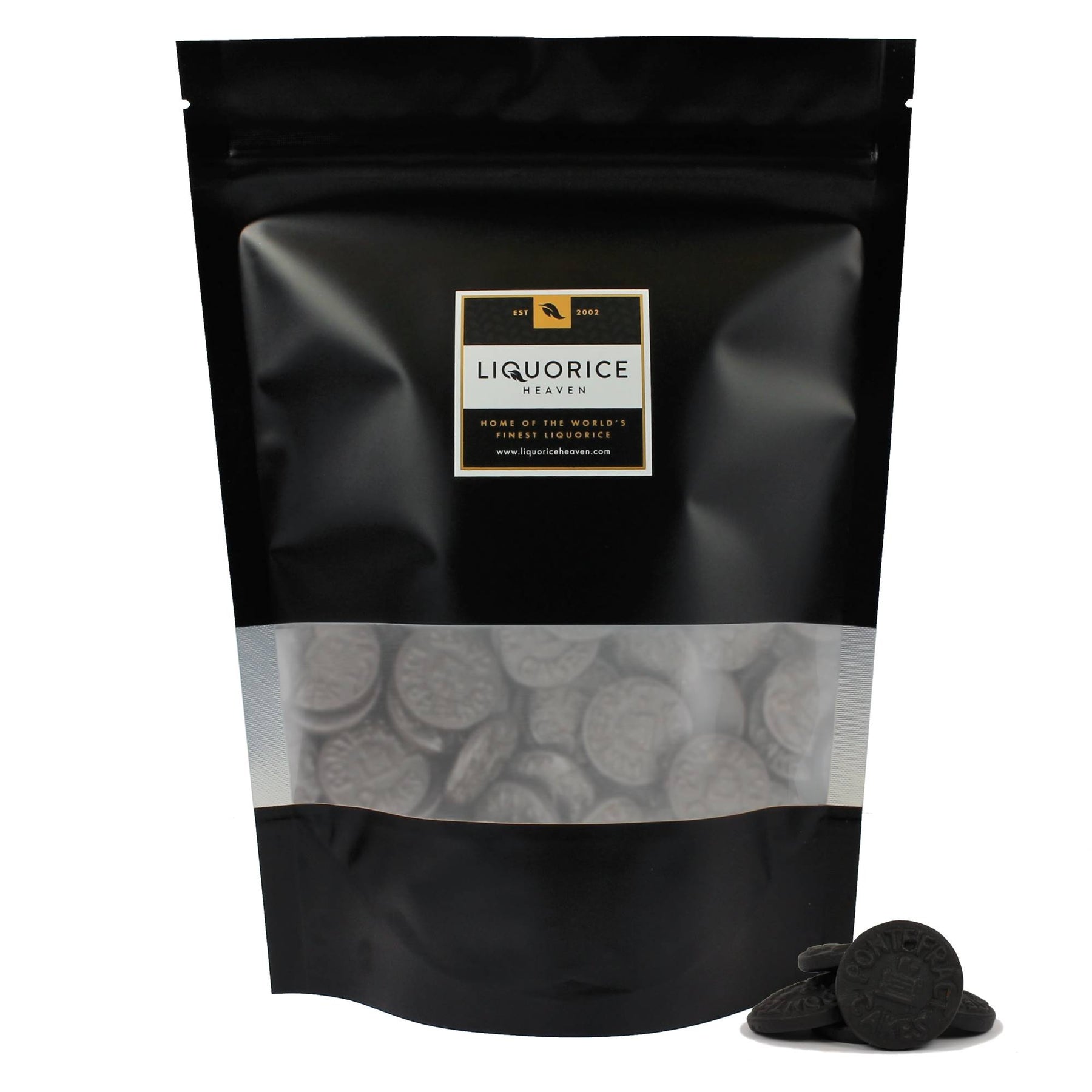 Taveners Liquorice Pontefract Cakes – Traditional English Sweets