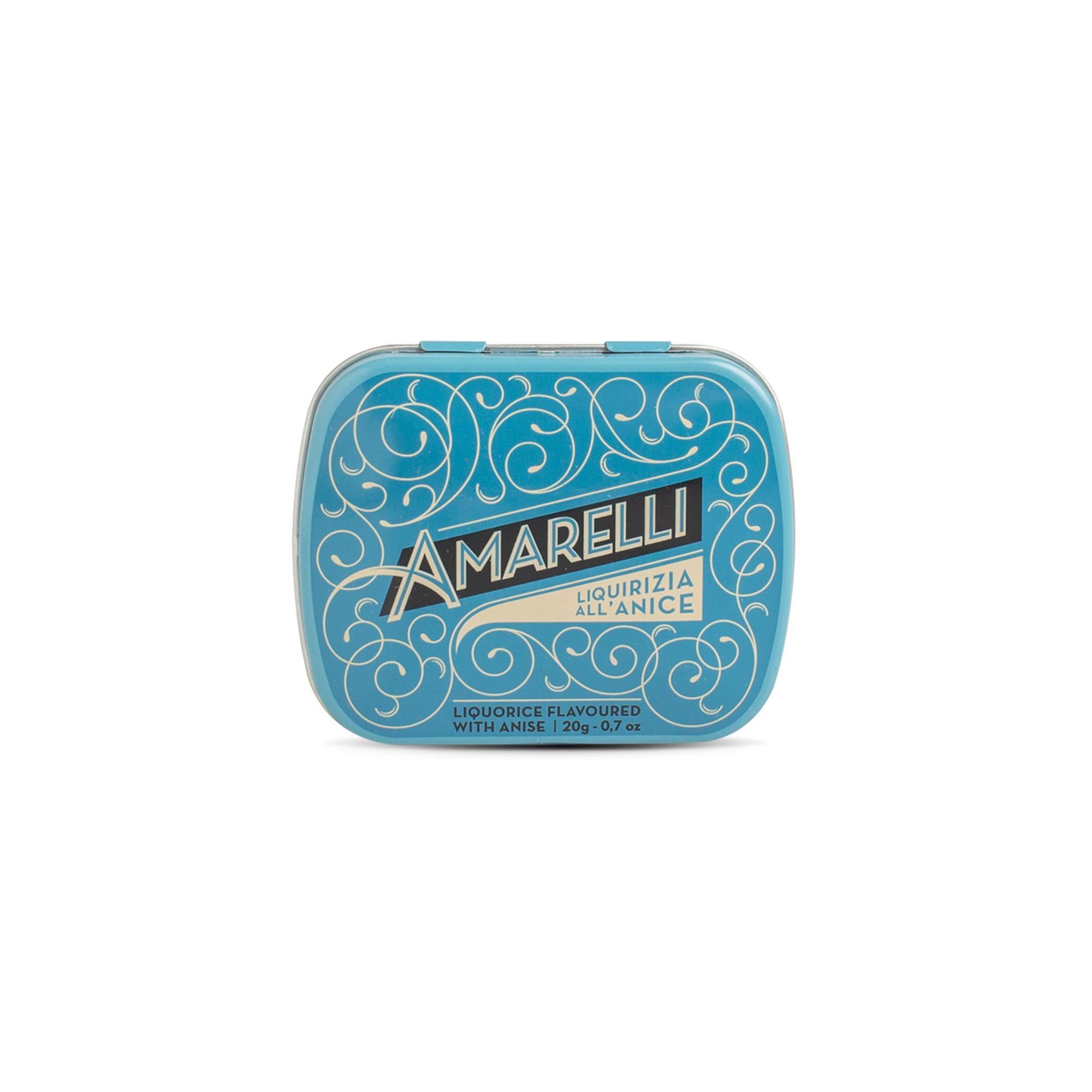 Amarelli Rombetti 20g Tin - Italian Pure Liquorice Flavoured With Anis