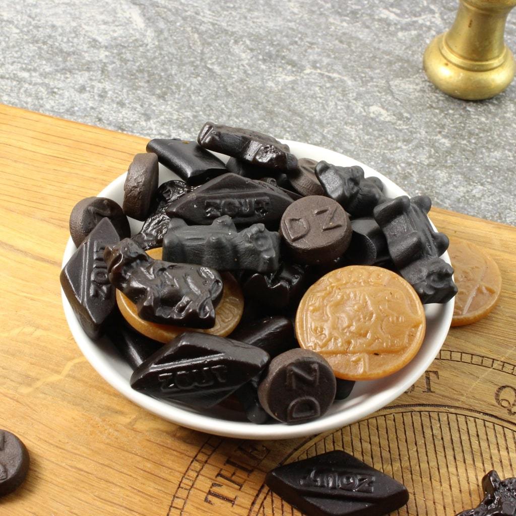 Single Salt Liquorice Mix - Salty Salmiak Liquorice Sweets